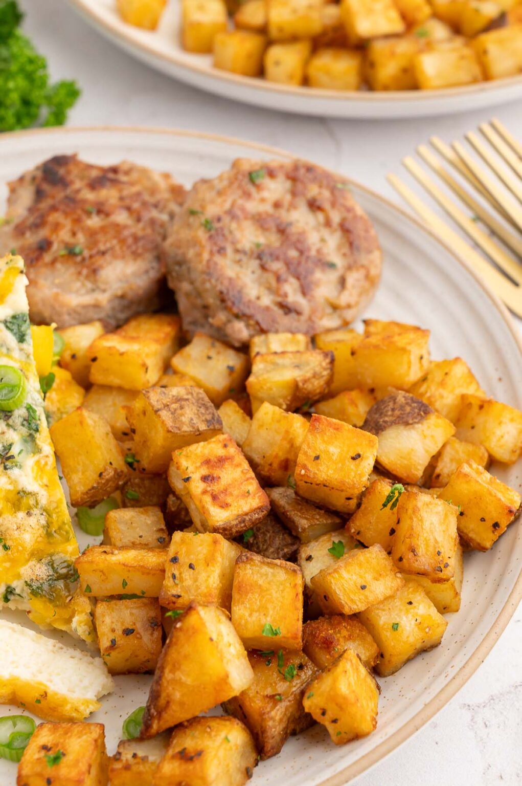 Roasted Breakfast Potatoes | The Clean Eating Couple
