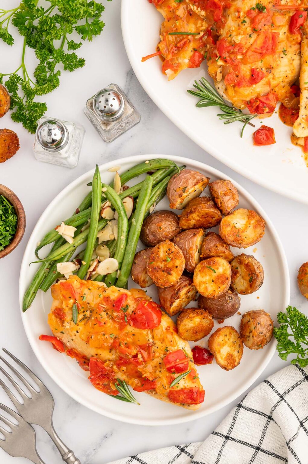 Chicken Scarpariello (Braised Chicken) | The Clean Eating Couple