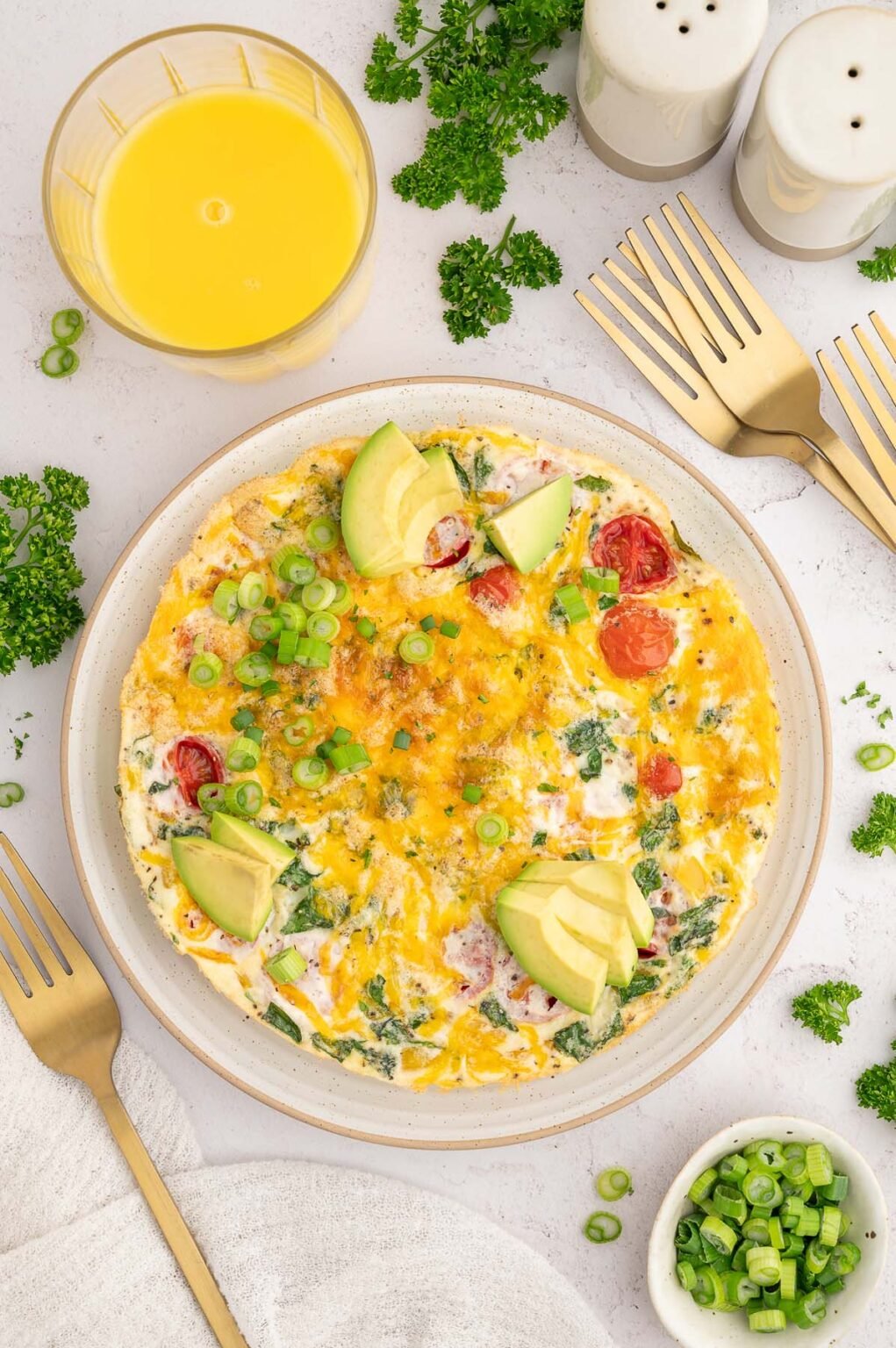 Best Egg White Frittata Recipe | The Clean Eating Couple