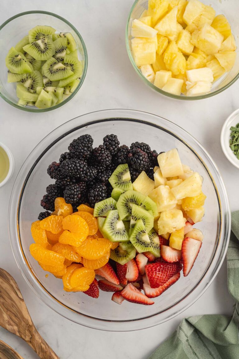 Easy Fresh Fruit Salad | The Clean Eating Couple