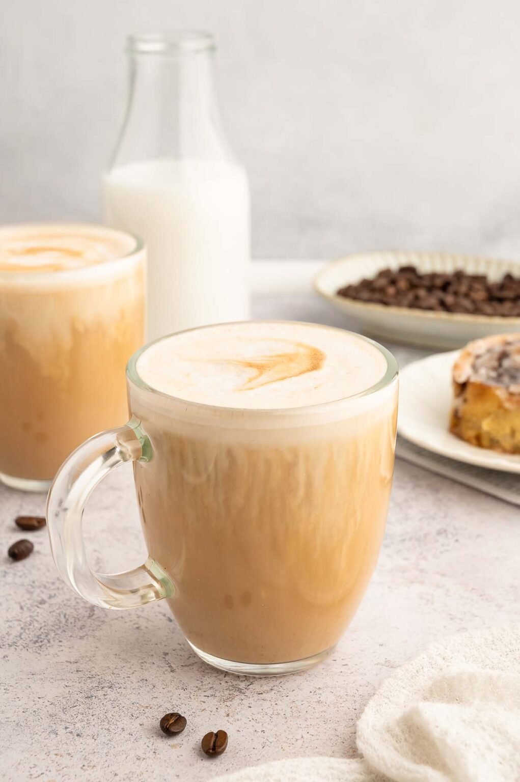Healthy Vanilla Latte | The Clean Eating Couple