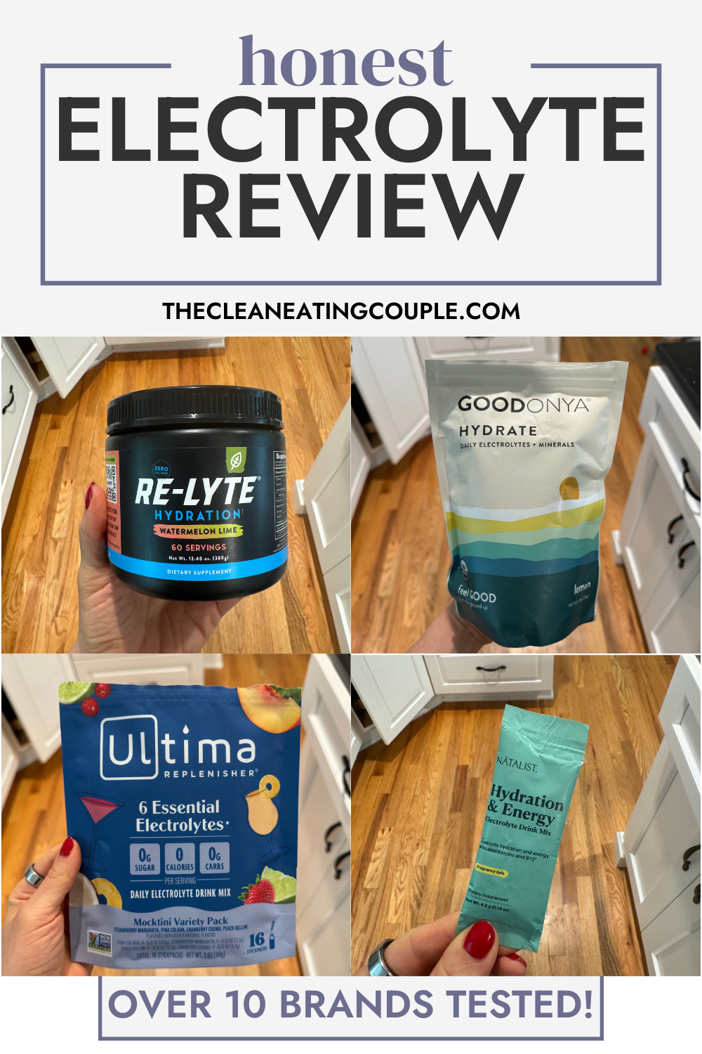 Honest Electrolytes Review - The Clean Eating Couple