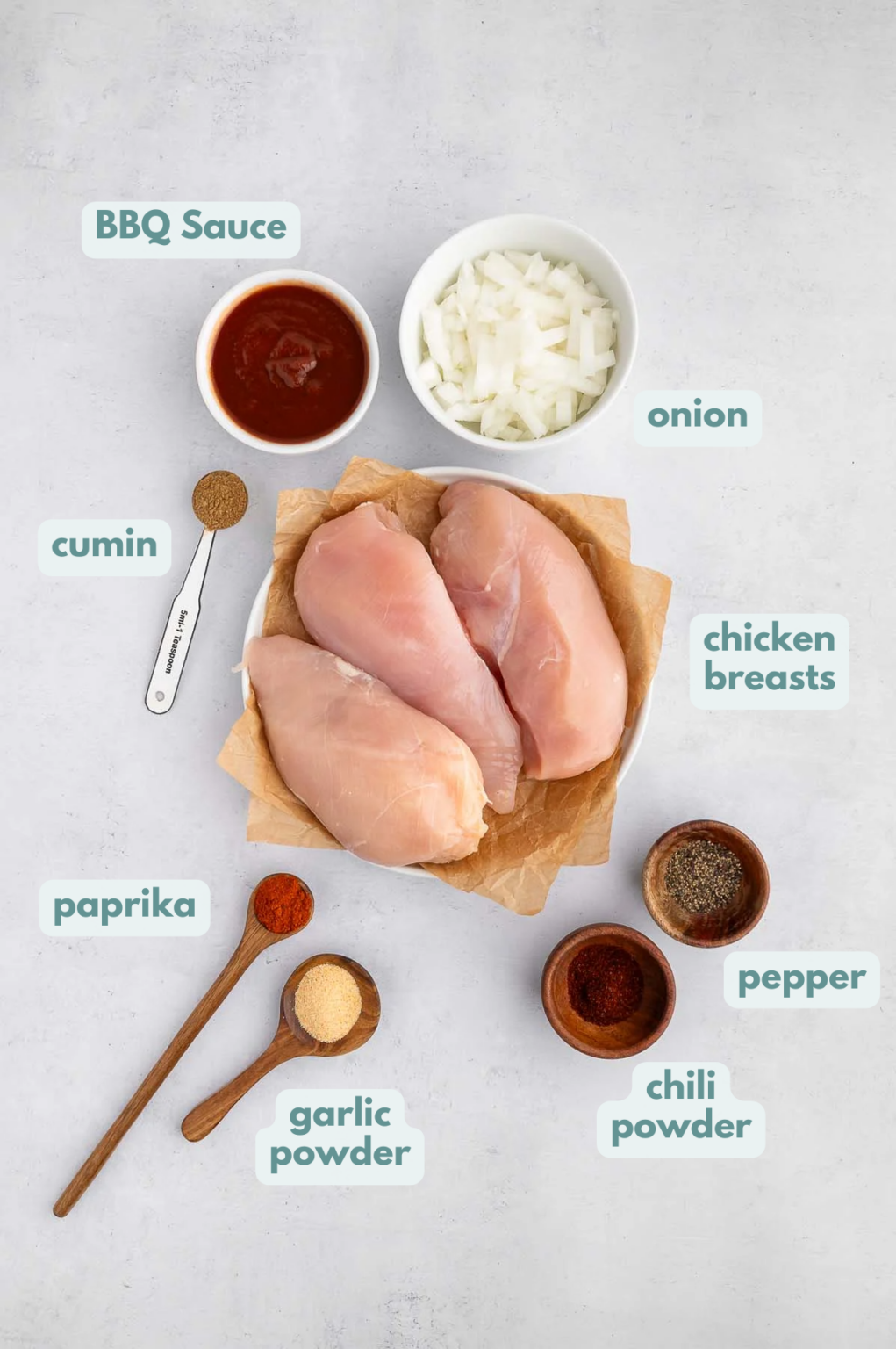 Easy Slow Cooker BBQ Chicken - The Clean Eating Couple
