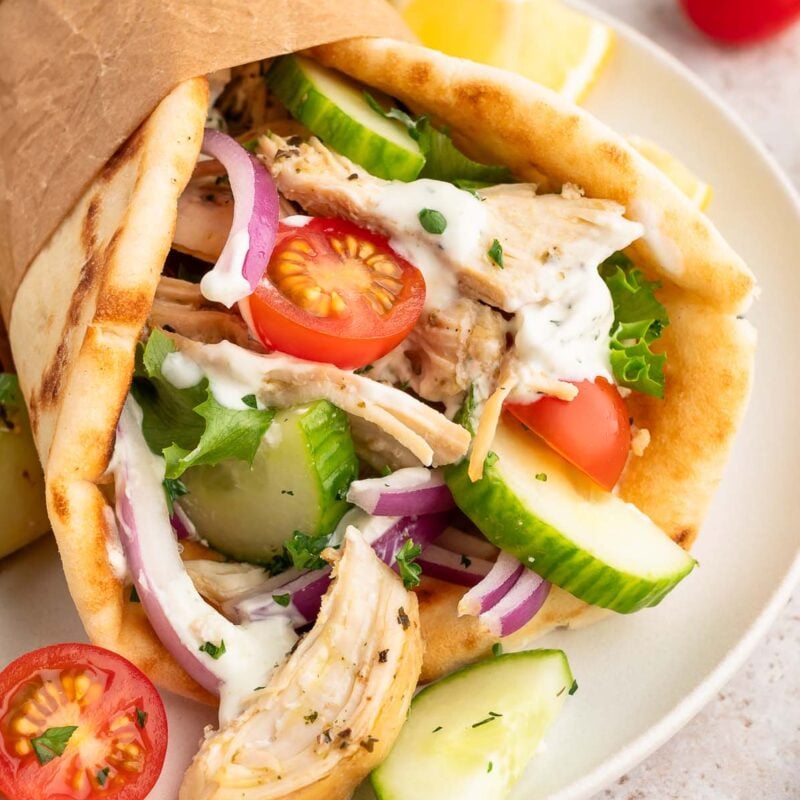 Greek Shredded Chicken | Easy, High Protein Meal Prep Recipe