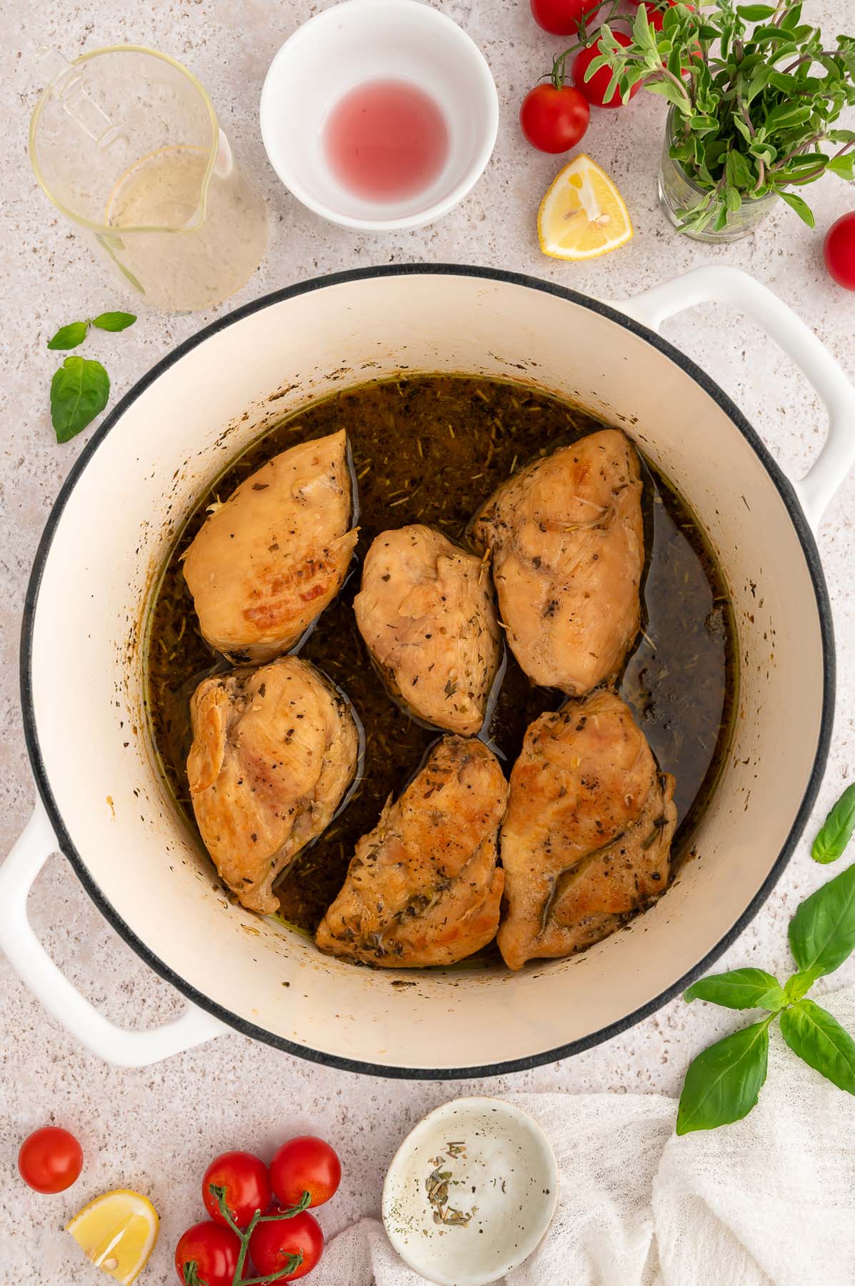 Greek Shredded Chicken - The Clean Eating Couple