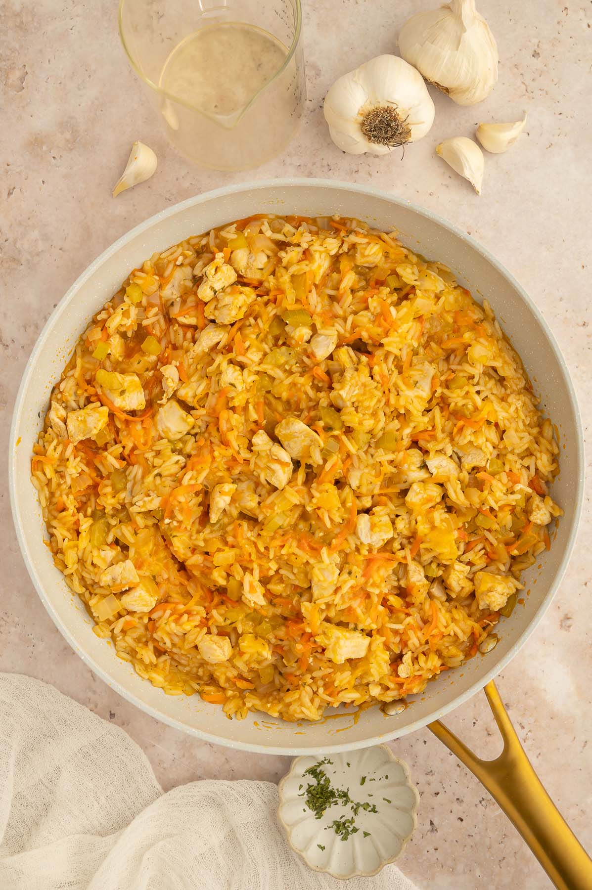 Buffalo Chicken and Rice - The Clean Eating Couple