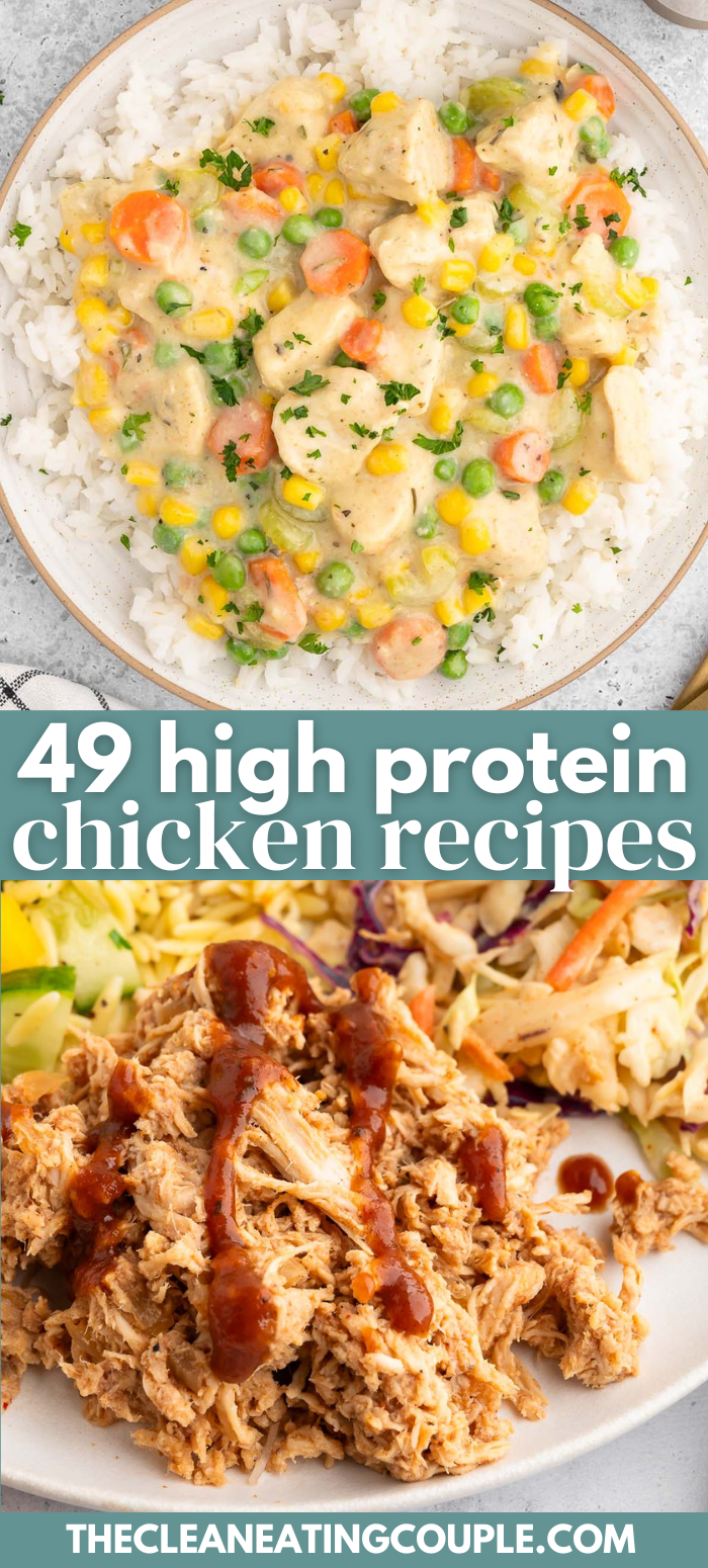 40+ High Protein Chicken Recipes - The Clean Eating Couple
