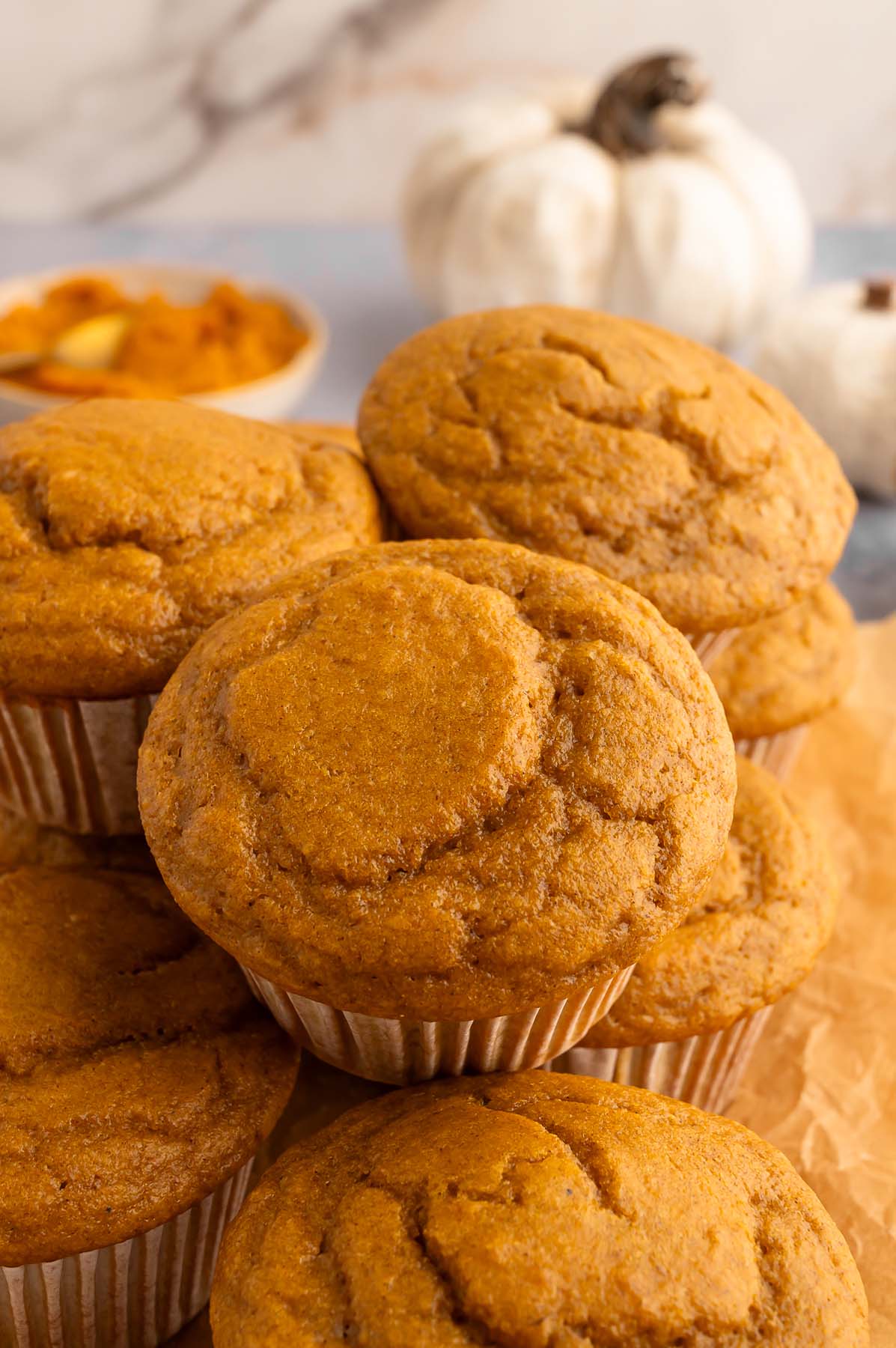 Pumpkin Protein Muffins - The Clean Eating Couple