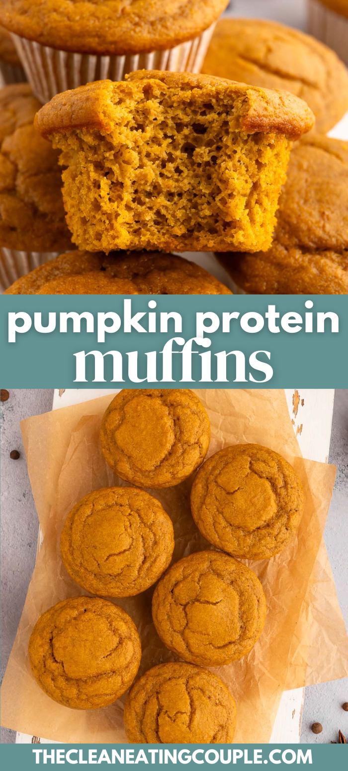 Pumpkin Protein Muffins - The Clean Eating Couple