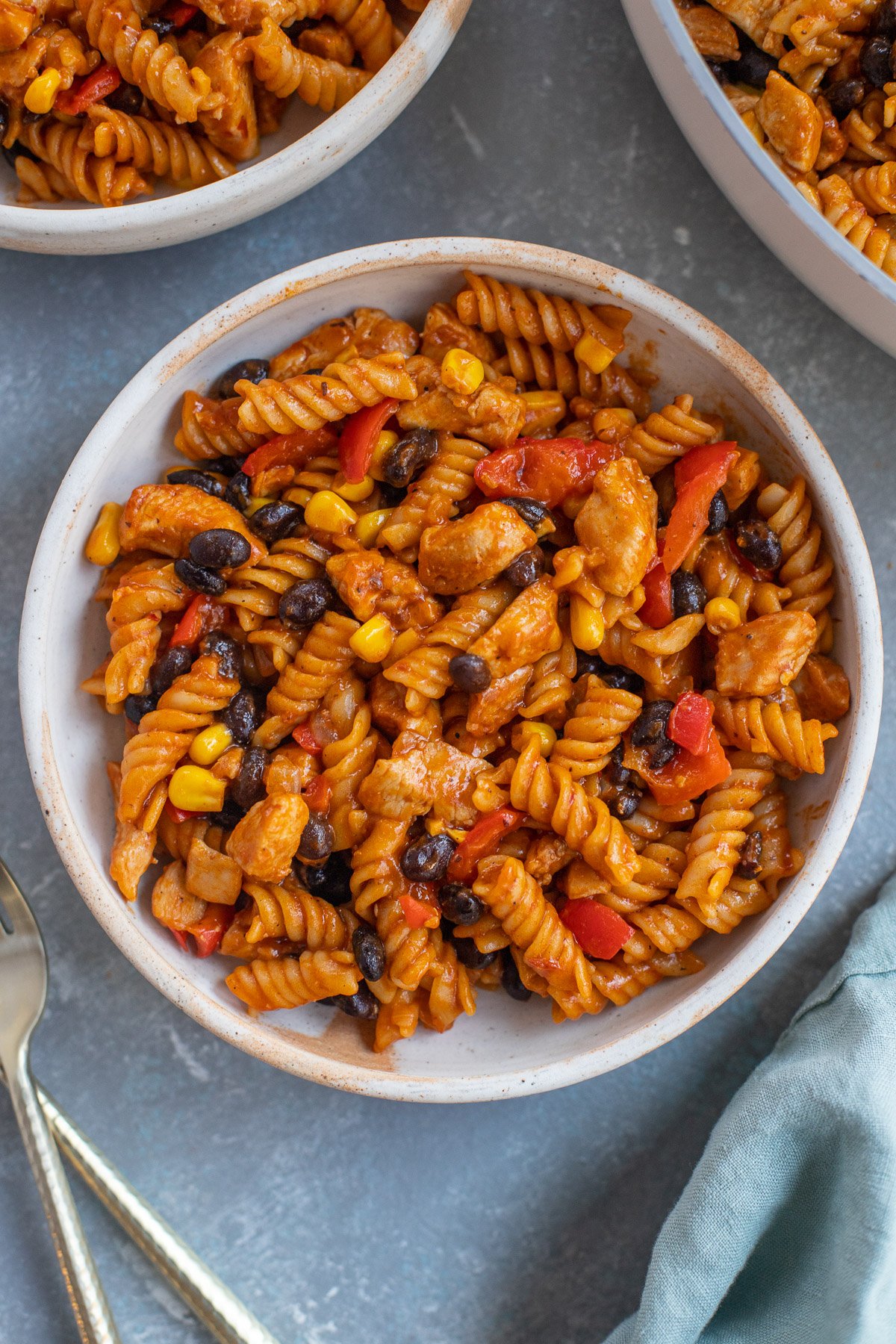 Chicken Enchilada Pasta - The Clean Eating Couple