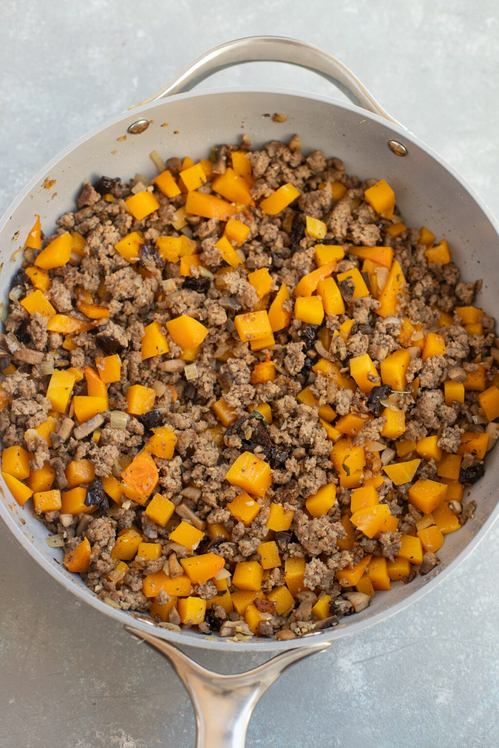 One Pot Ground Beef Butternut Squash - The Clean Eating Couple