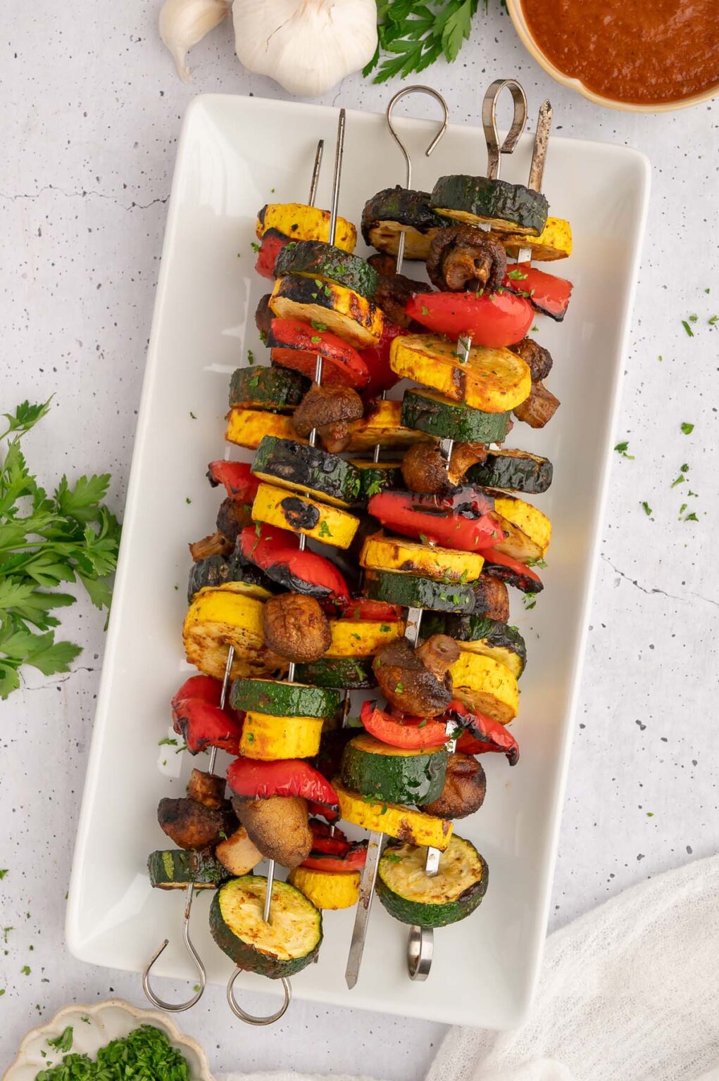Easy Grilled BBQ Vegetables - The Clean Eating Couple