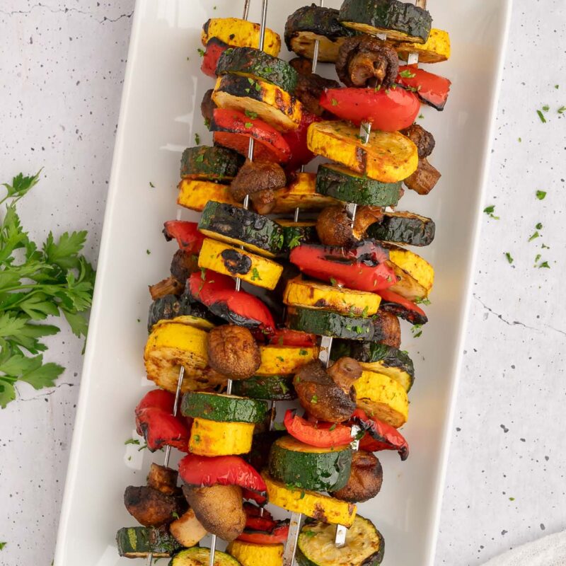 Easy Grilled BBQ Vegetables - The Clean Eating Couple
