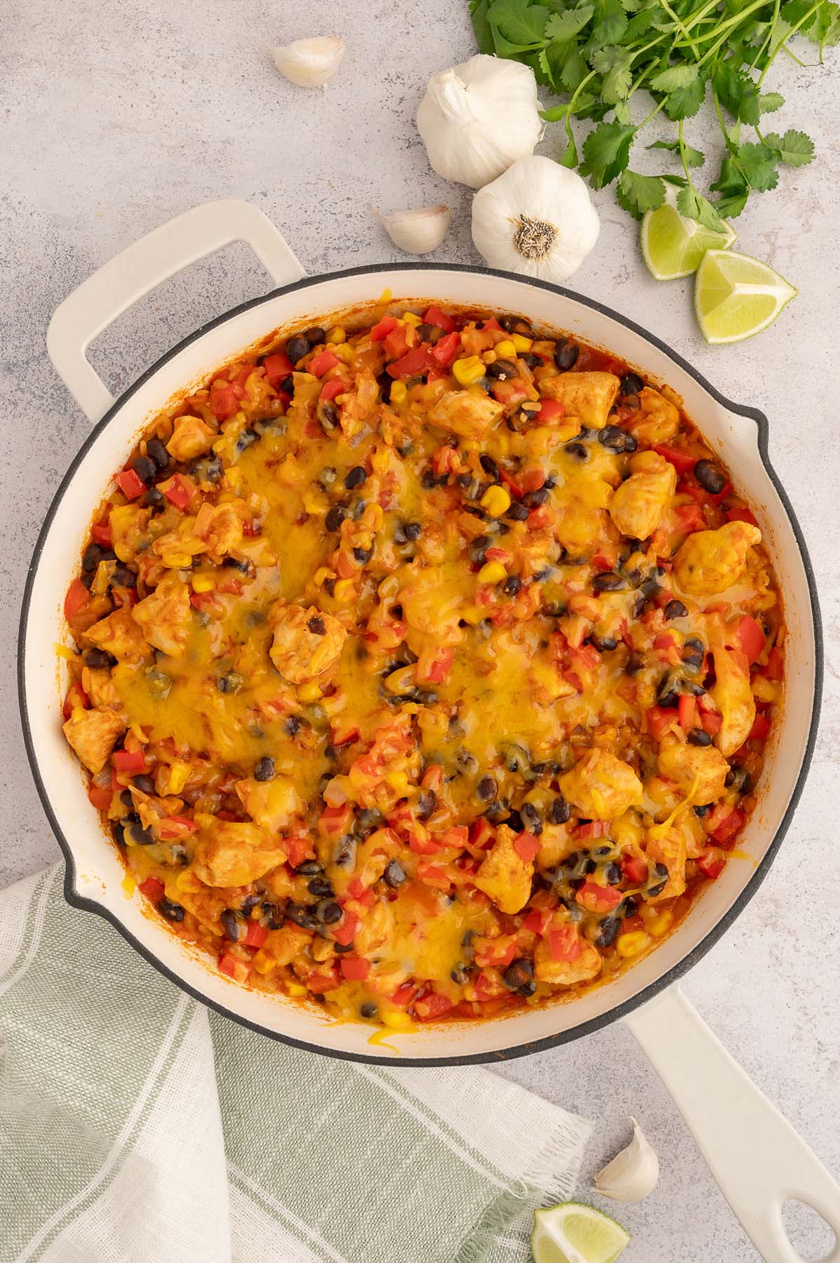 Chicken Taco Rice - The Clean Eating Couple