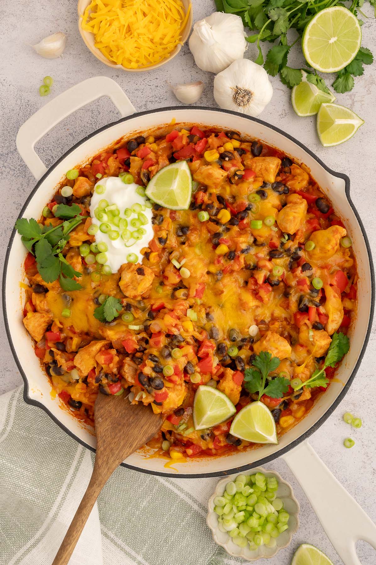 Chicken Taco Rice - The Clean Eating Couple