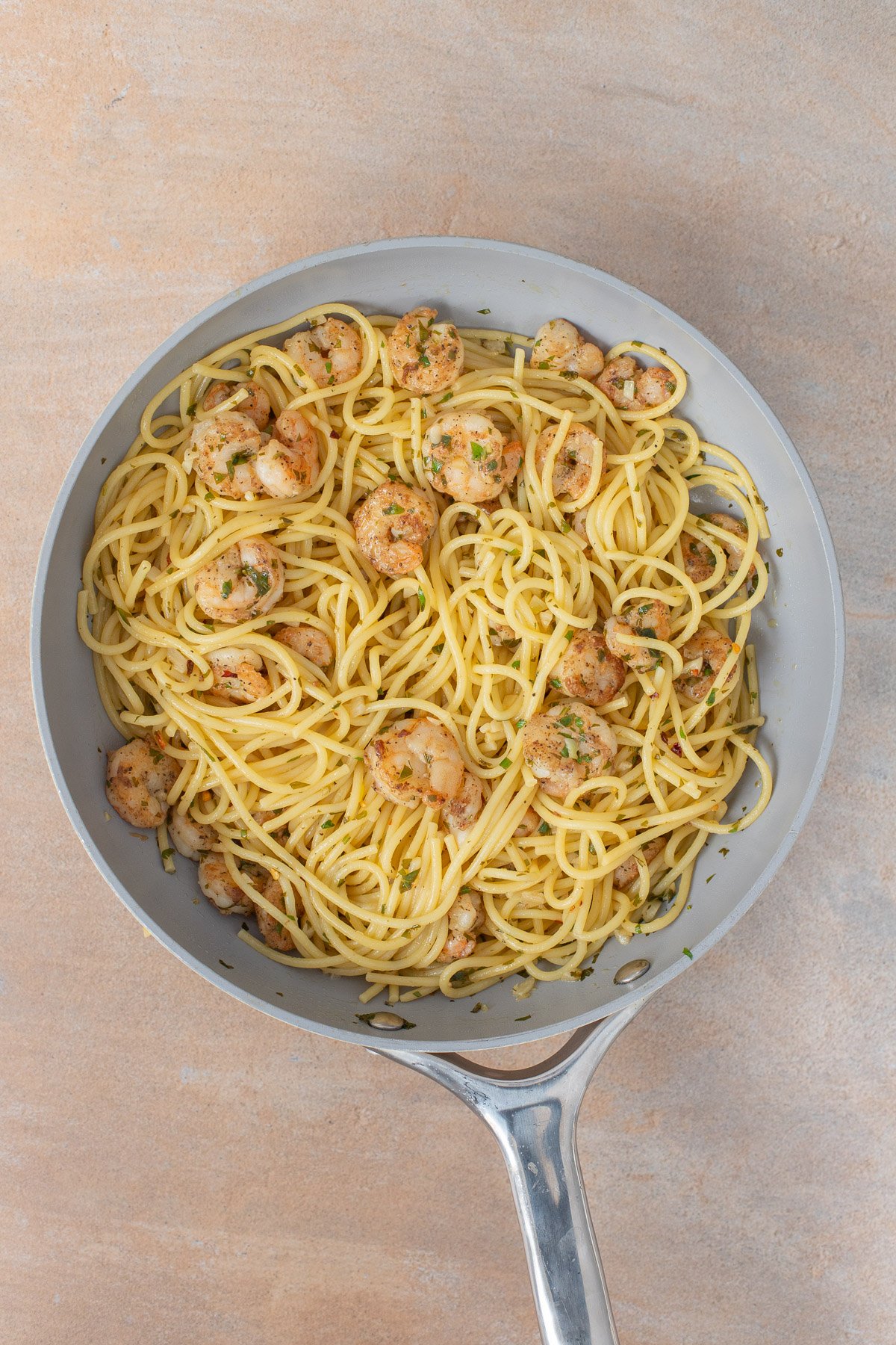 Healthy Shrimp Scampi - The Clean Eating Couple