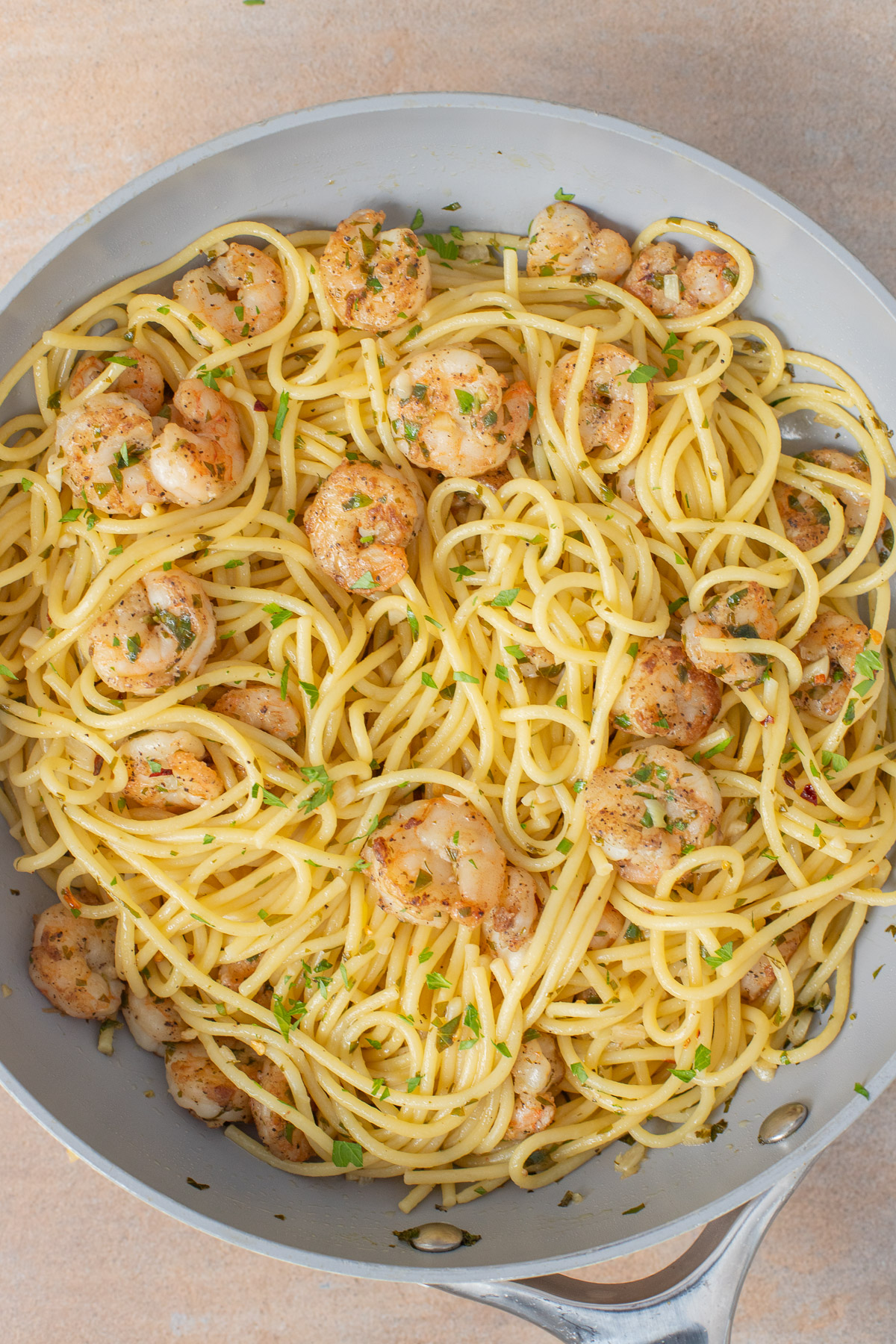 Healthy Shrimp Scampi - The Clean Eating Couple