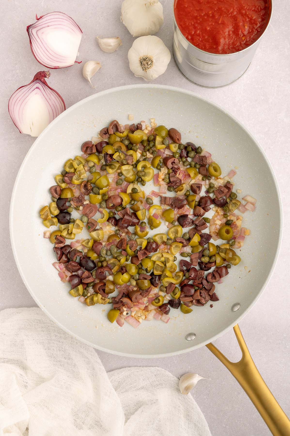 Shrimp Puttanesca - The Clean Eating Couple