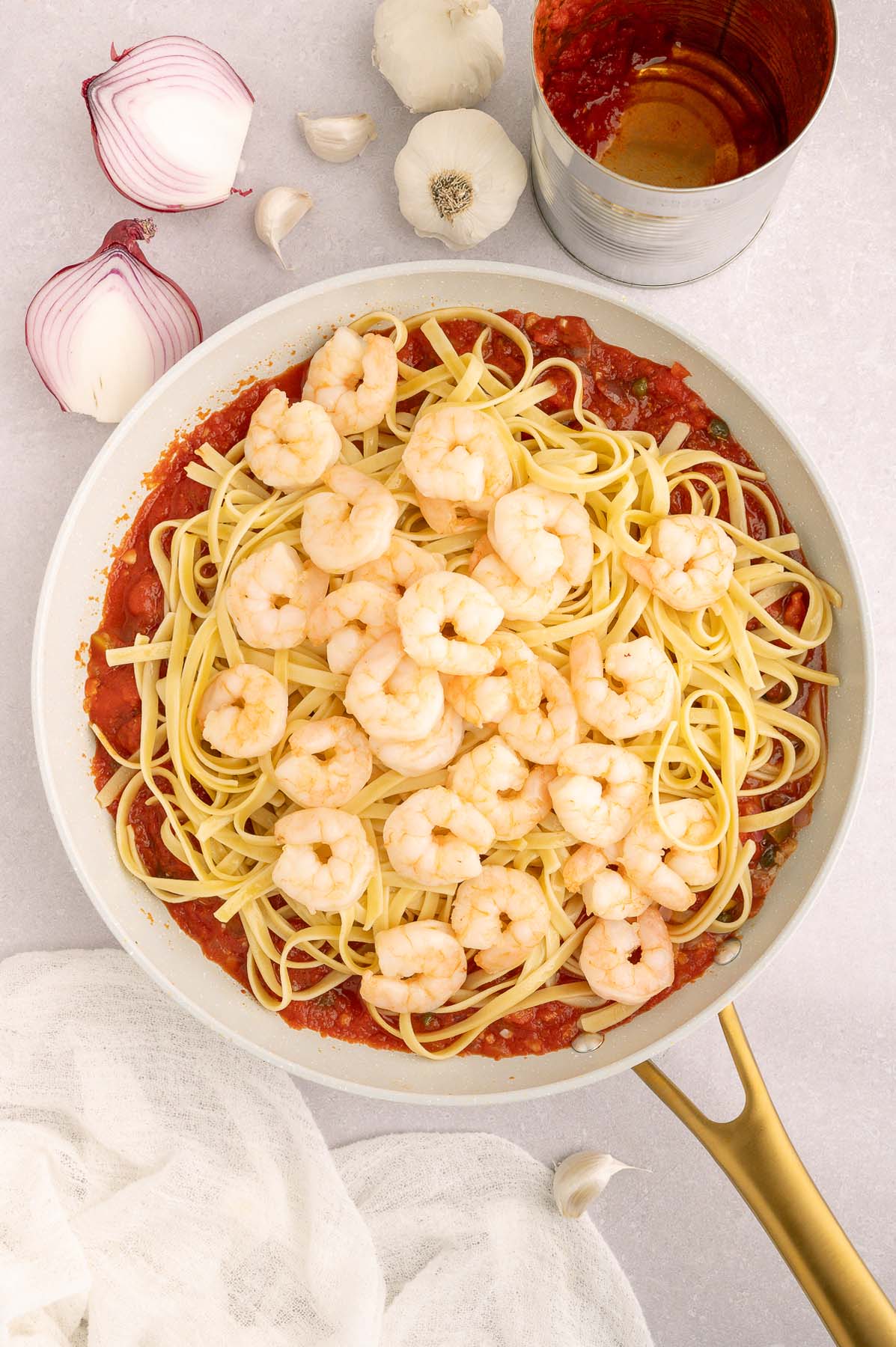 Shrimp Puttanesca - The Clean Eating Couple