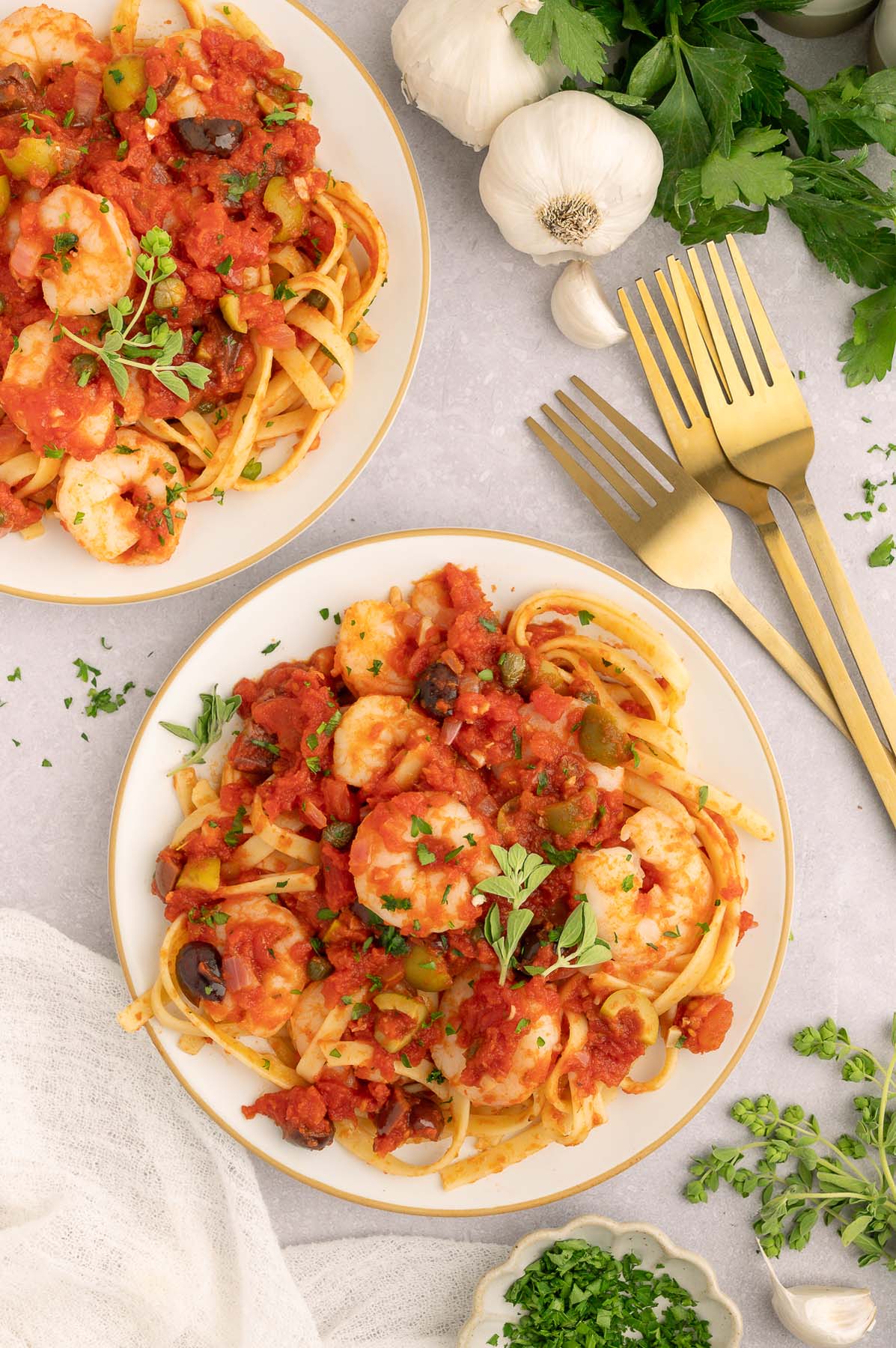 Shrimp Puttanesca - The Clean Eating Couple