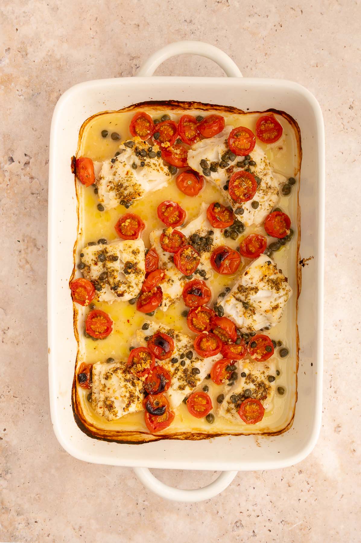 Easy Baked Cod - The Clean Eating Couple