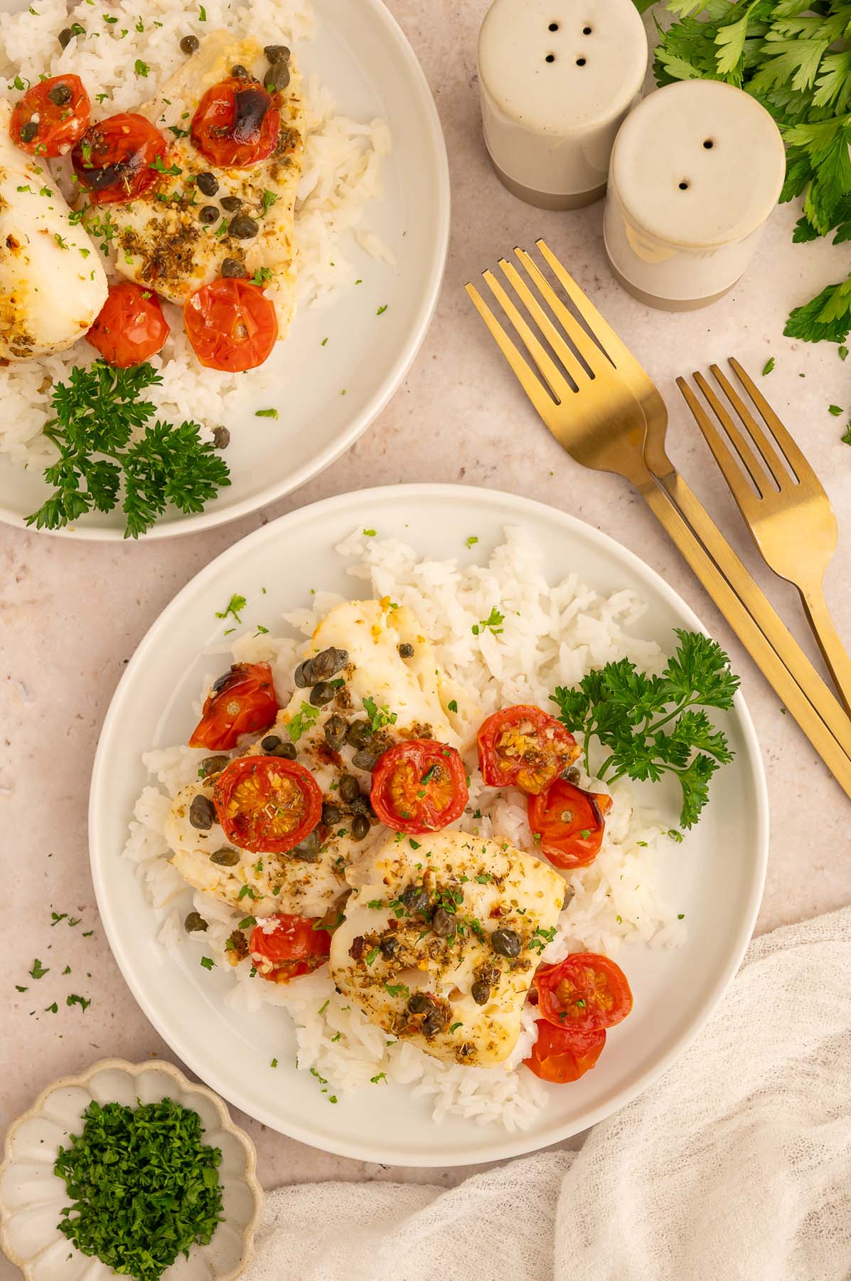 Easy Baked Cod - The Clean Eating Couple
