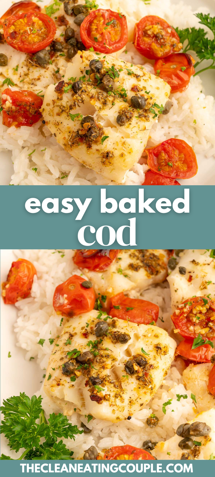 Easy Baked Cod - The Clean Eating Couple