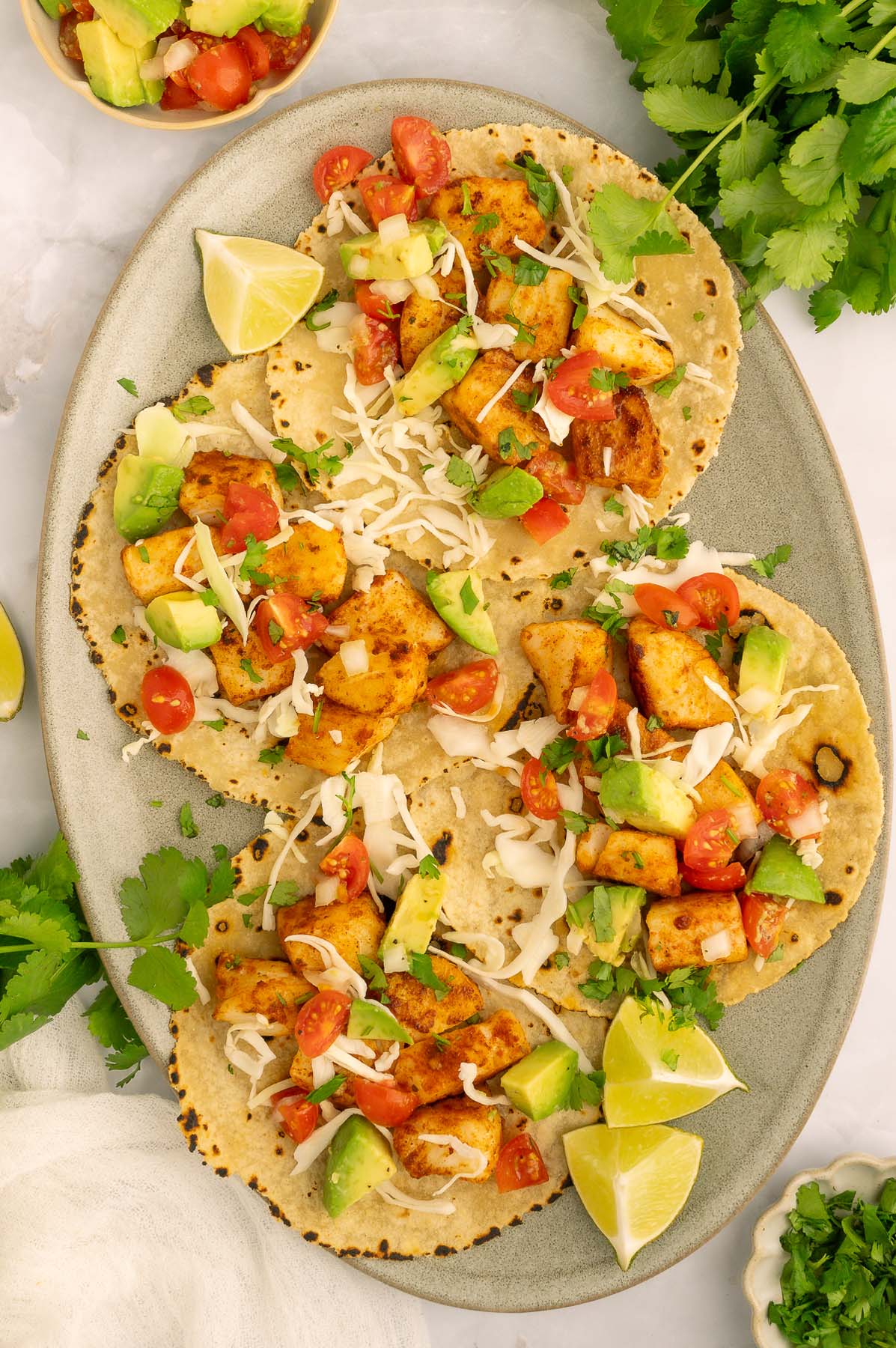 Slow Cooker Pulled Pork Tacos - The Clean Eating Couple