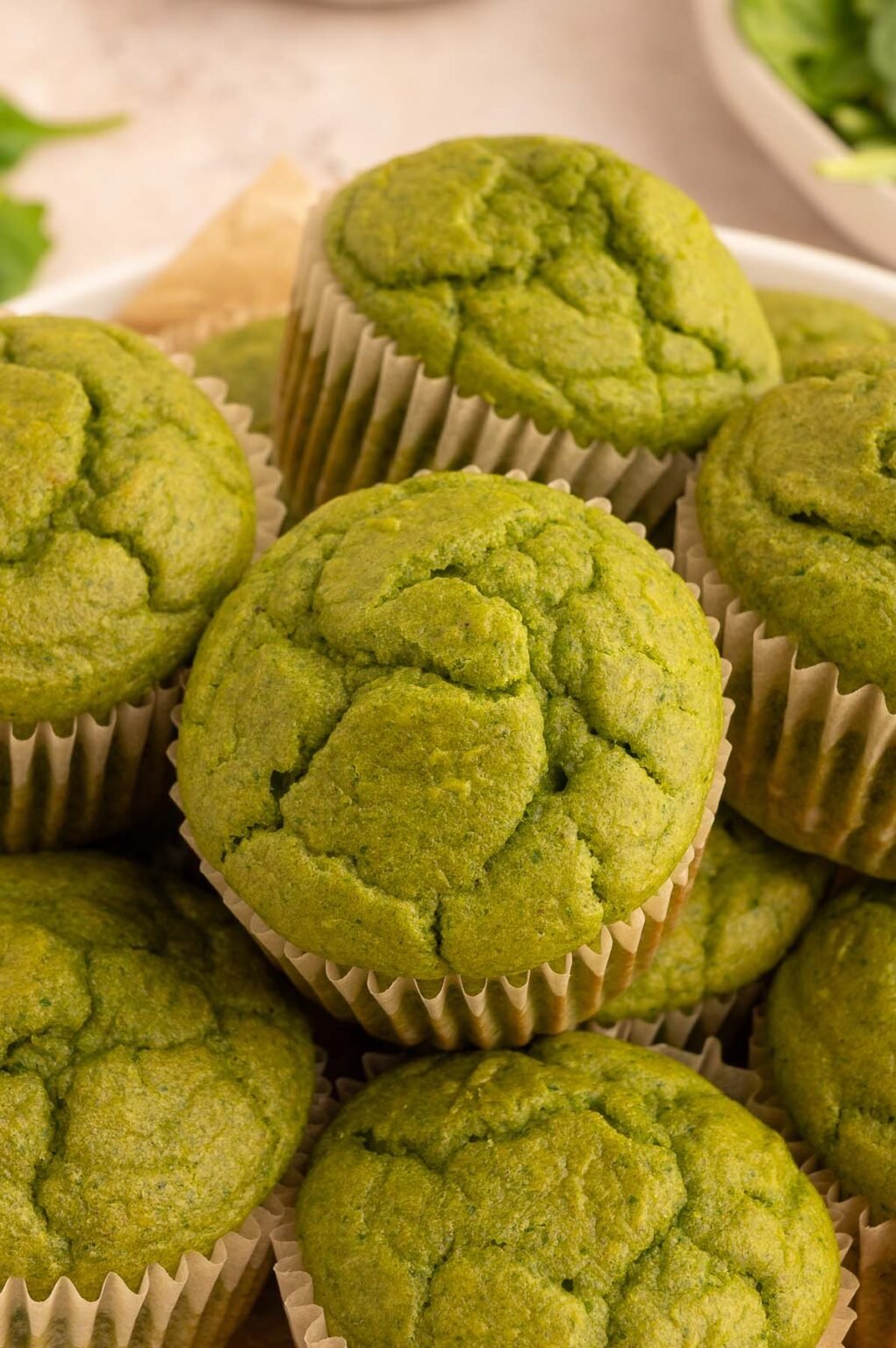 Green Muffins (Healthy and Delicious!) - The Clean Eating Couple