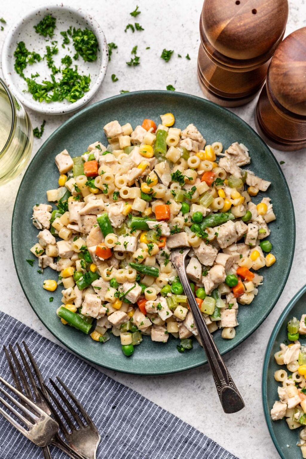 Chicken Taco Pasta - The Clean Eating Couple